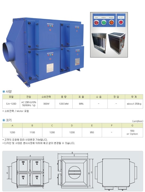 전기집진기이온아이저고전압파워서플라이담배연기제거기담배연기제거테이블탈취기세진전자 네이버 블로그