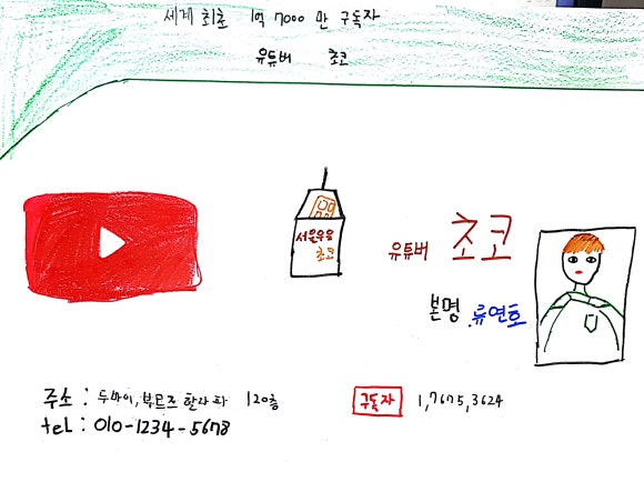 진로교육20년 후 미래 명함 만들기 자존감높이는방법진로 명함제작 부모님 추석선물 네이버 블로그