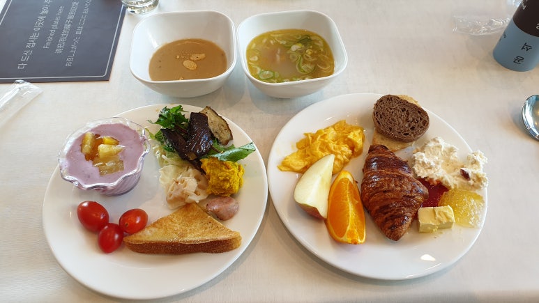 부산 여행한화리조트 해운대 조식뷔페 블루시걸 광안대교 오션뷰 힐링 식사 네이버 블로그